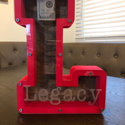 Engraved Coin Bank, Personalized Piggy Bank, Wooden Coin Bank, Kids ...