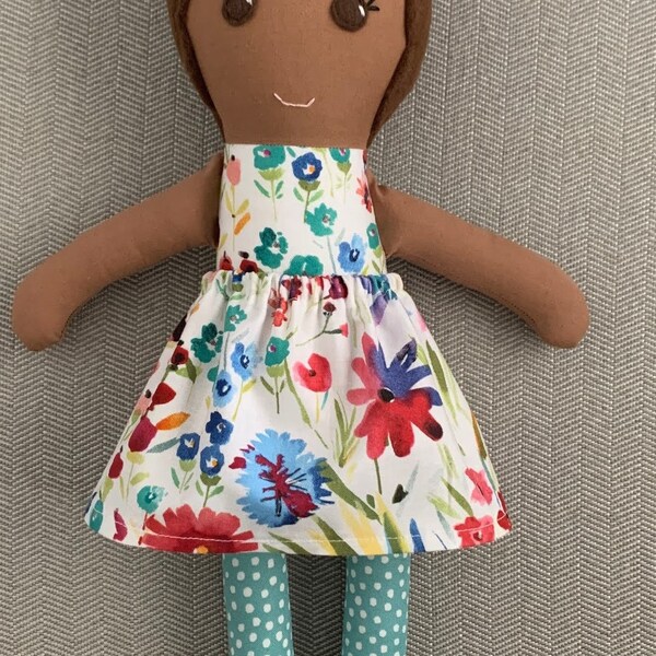 Brown Skinned Doll, Mixed Race Doll, POC Doll, Darn Skinned Doll, Black ...