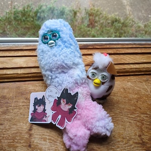 12.5x.5'' Medium Fish Furby B-GRADE, Read Desc, Fish Long Furby Plush ...