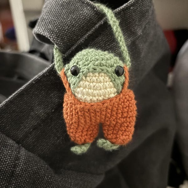 Crochet Frog & Toad Bag Friends Pattern PDF - Etsy