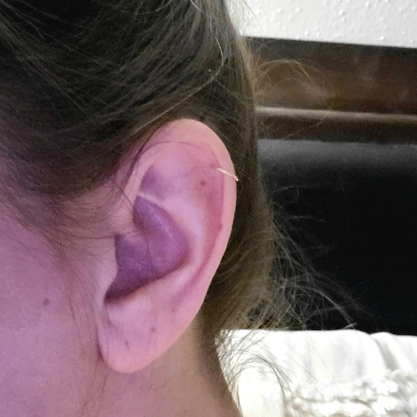 Fake Helix Earring, Faux Helix Piercing, Helix Earring Hoop, Gold Helix ...