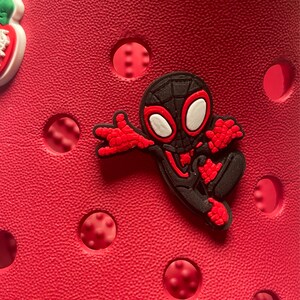 Spider-man Croc Charm - Etsy