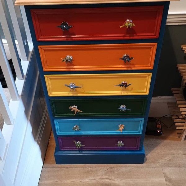 Dinosaur Furniture Knobs / Drawer Pulls - Etsy