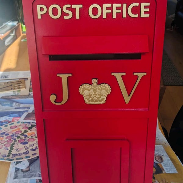Lockable Wedding Post Box – DIY Card Box, MDF, 2ft - Etsy