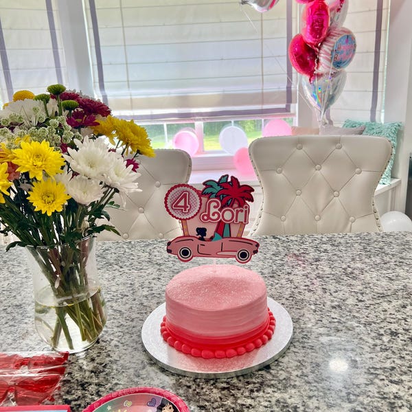 Groovy Van, Peace and Love Van, 70's Cake Topper, Retro Van Cake Topper ...