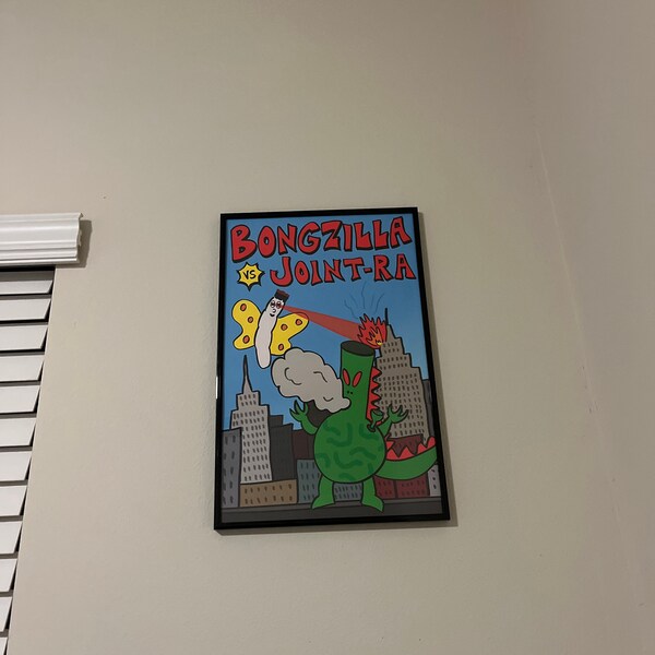 Alien Thinker Poster / Cosmic Poster / Alien Art Print - Etsy