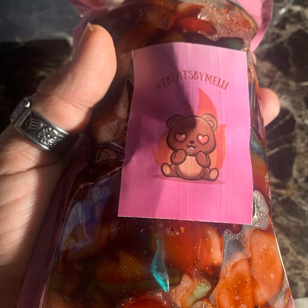 Chamoy Gummies Mixed: Spicy Mexican Candy Treats - Etsy