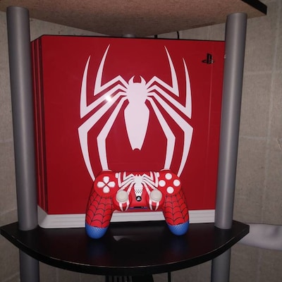Custom Spiderman Themed Playstation 4 PS4 Dualshock 4 Controller - Etsy