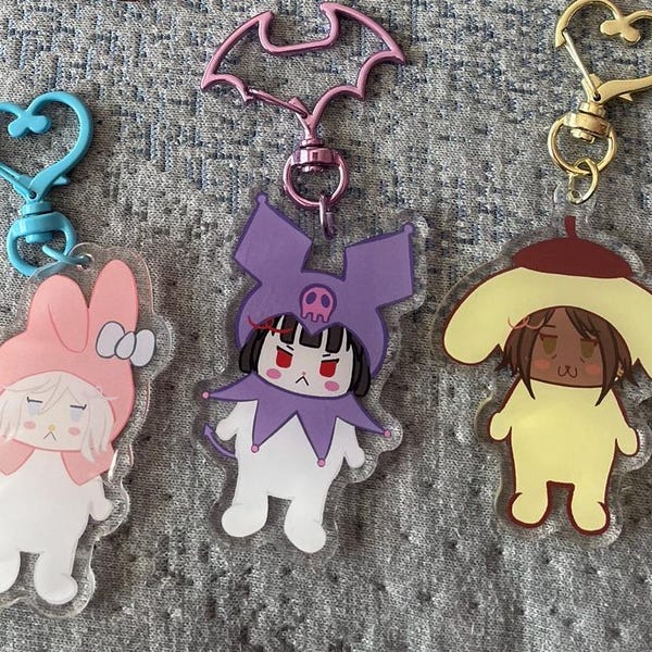 Limbus Company Fumo Plush Acrylic Charms Series 1 PREORDER - Etsy