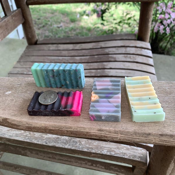 Soap Sample Pack | Handmade Soap Variety Stack | Mini Soap Bundle ...