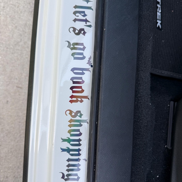 Living Dead Girl Decal, Car Decal, Spooky Car Banner, Goth Windshield ...