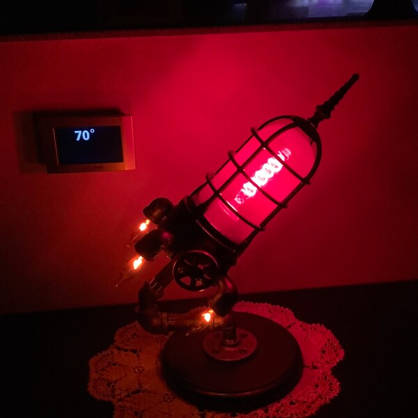 300W Rotary Dimmer Module for Steampunk Industrial Pipe Lamp 1/2 NPT ...