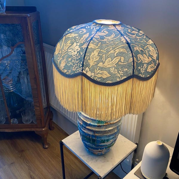 Fringed Lampshade. Traditional Style Lampshade. Vienna Lampshade ...
