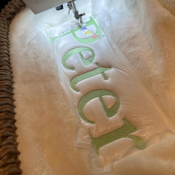 Brooke Script 2inch Satin Stitch Font A-Z, Cursive Run Stitch Font ...