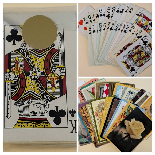 Dutch / Hex Playing Cards / Set of 8 Individual Cards - Etsy