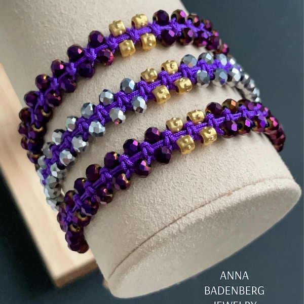 Weltkarte Makramee Armband, Edelstahl, Travel, World map, Gold, Silber ...