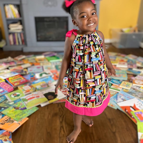 Bookworm Pillowcase Dress | Back to School Outfit | Book Lover Gift - Etsy