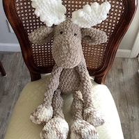 Moose Crochet Pattern - Amigurumi - Etsy Canada