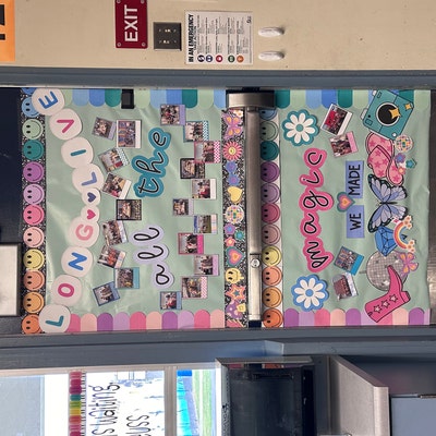 Countdown to Summer Bulletin Board Kit, Groovy Retro Summer, End of ...