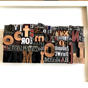 Lot of 500 Antique VINTAGE Metal LETTERPRESS Print Type Blocks | Etsy