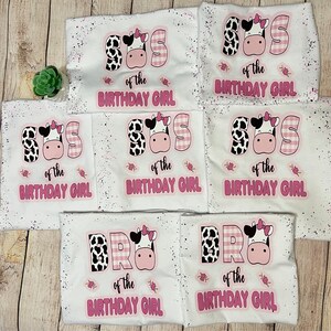 Pack Family Cow Birthday Png Family Cow 5 Design Girl, Png Birthday Cow ...