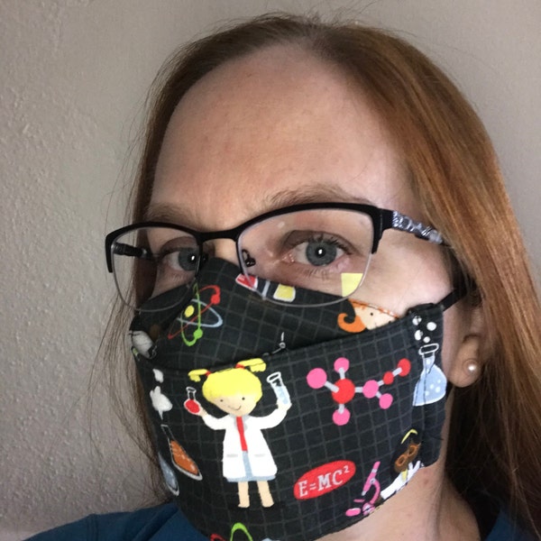 Mallory Jane Science Girl, 100% Cotton Fabric by the Yard, Quilting ...