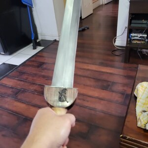 21 Inches Long Blade Celtic Leaf Sword-forged in Nepal-tempered-sharpen-functional-heat Treated ...