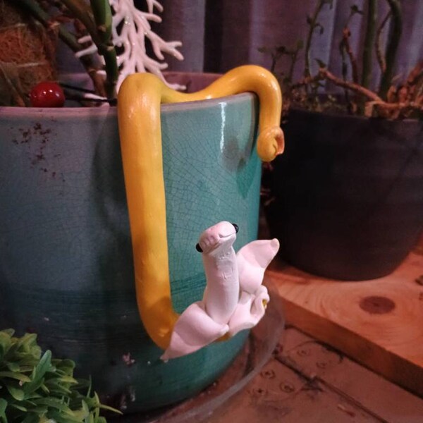 1 Snake Sculpture, or Bookcase Snake, or Planter Snake, or Table Top ...