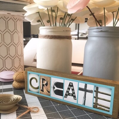 Create Sign, Crafter Art Print, Crafter Gift for Crafters, Artist Gift ...