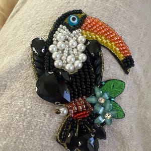 Embroidered Brooch. Bullion Patch. Patch for Jackets. Brooch for ...