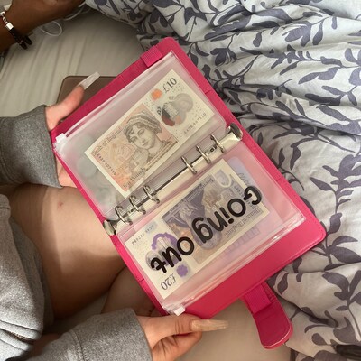 Budget Binder Starter Set With 5 Cash Wallets/ Budget Planner/financial ...