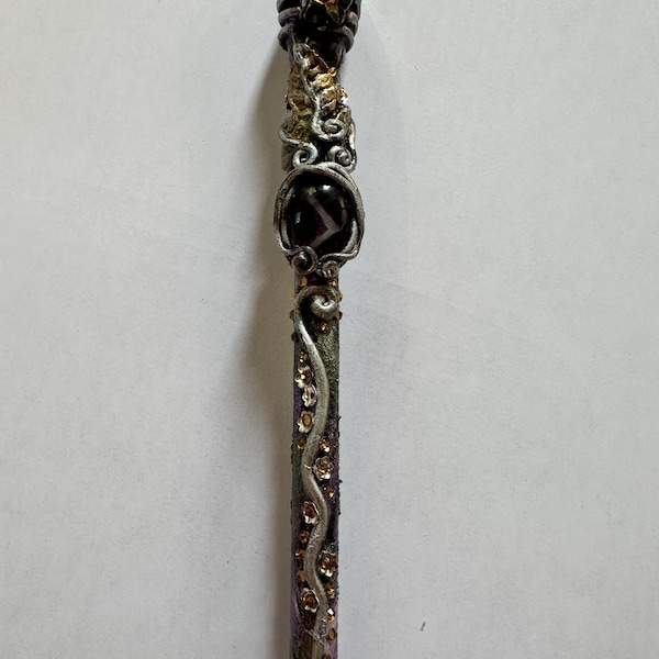 Star Magic Pen With Amethyst, Witch Pen, Spell Tools - Etsy