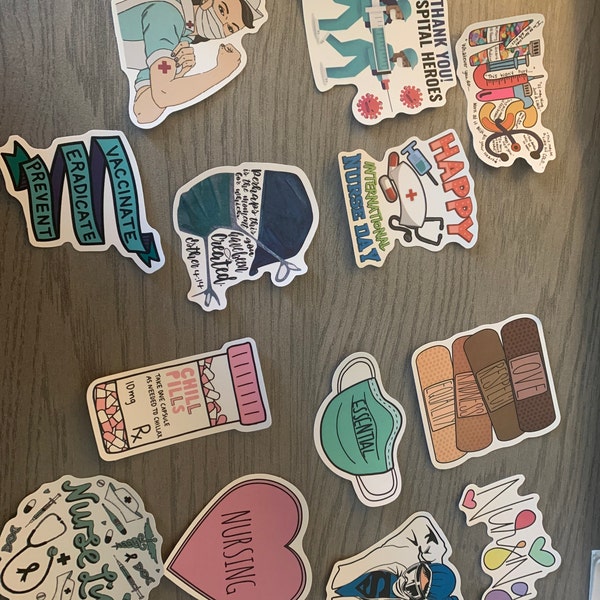 Any 10 Stickers, Choose Your Own Sticker Pack, Pharmacy Stickers ...