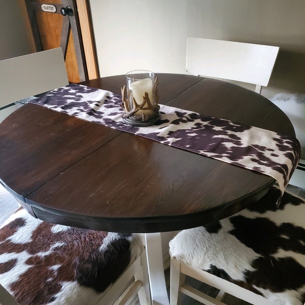 Cowhide Table Runners. Faux Cowhide Table Runners. Choose Your Color ...