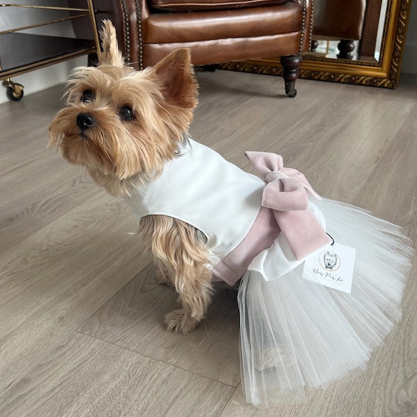 Gray Dog Tuxedo Harness, Wedding Tuxedo for Dogs, Custom Made Tuxedo ...