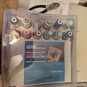 Floriani Embroidery Thread Storage Trays Thread Spool Organizers ...