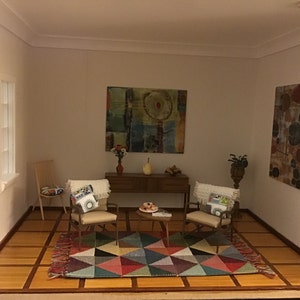 Modern Miniatures Abstract Mini Art Prints Mini Mid-century - Etsy