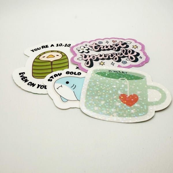 Respira, Lo Estás Haciendo Bien | Spanish Reminder Sticker | Cute ...