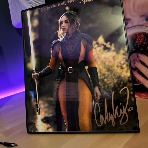 Female Starkiller-inspired Cosplay Print - Etsy