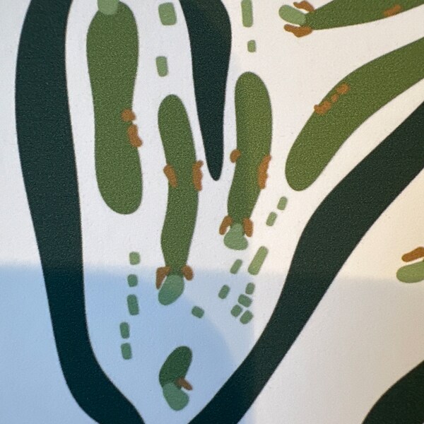 Blackmoor Golf Club, SC | Golf Course Map, Golf Map, Golfer Gift for ...