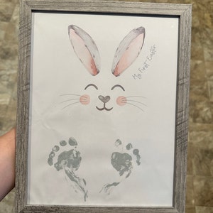 A-Z ABC Alphabet Handprint Craft Art Phonic Book / Baby Toddler Child ...