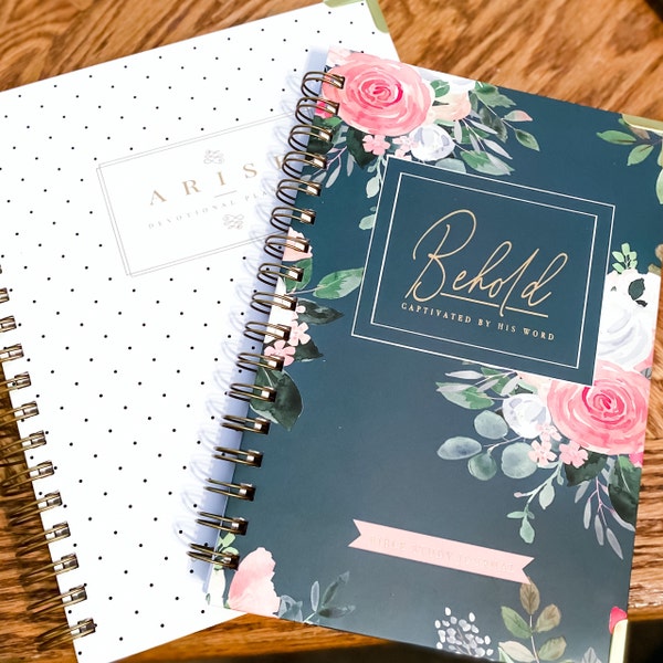 GUIDED BIBLE STUDY Journal / Scripture Writing Journal / Bible ...