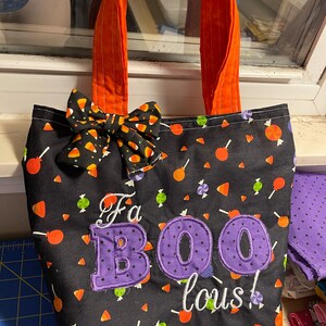 INSTANT DOWNLOAD Reversible Halloween Trick or Treat Sewing PDF Pattern ...