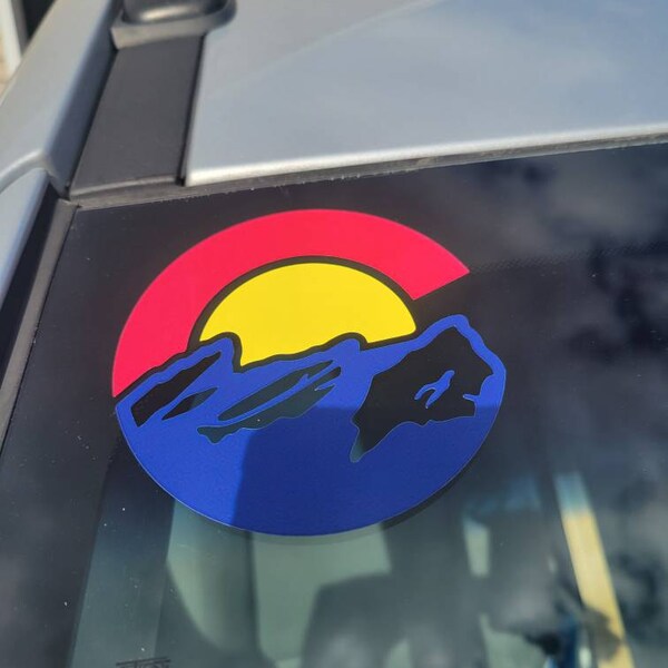 Colorado Sticker, Colorado Decal, Colorado Car Decal - Etsy