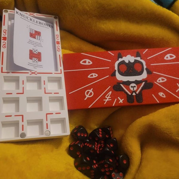 Set Board Game Knucklebones - Cult of the Lamb - Etsy