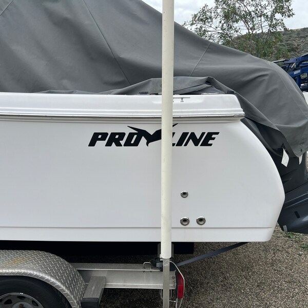 Pro Line Boat Emblem Domed Decals Stickers (set) - Etsy