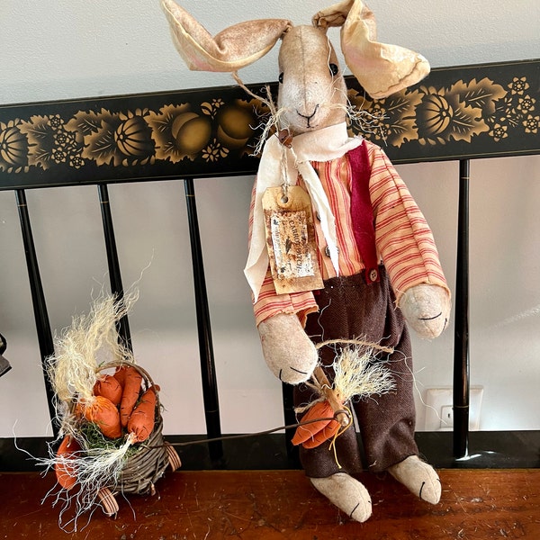 Fabric St Nicholas - Farmhouse, Country, Rustic, Primitive, Christmas ...