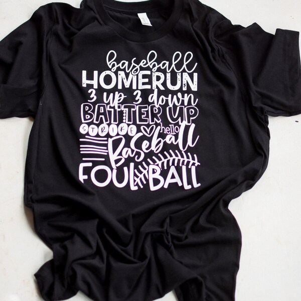 Baseball Screen Print Transfer, Baseball Mom, T-shirt Transfer, NOT a ...