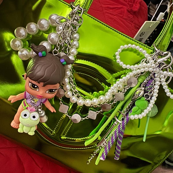 Bratz Babyz Keychain Cloe Jade Sasha Yasmin Doll Bag Charm Pet Pig for ...
