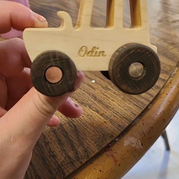 Personalized Toy Cars Set Birthday Baby Boy Gifts Wooden Toys for Kids ...